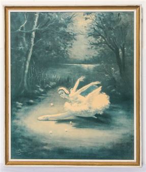 Carlotta Edwards | ballet scene (1953) | MutualArt