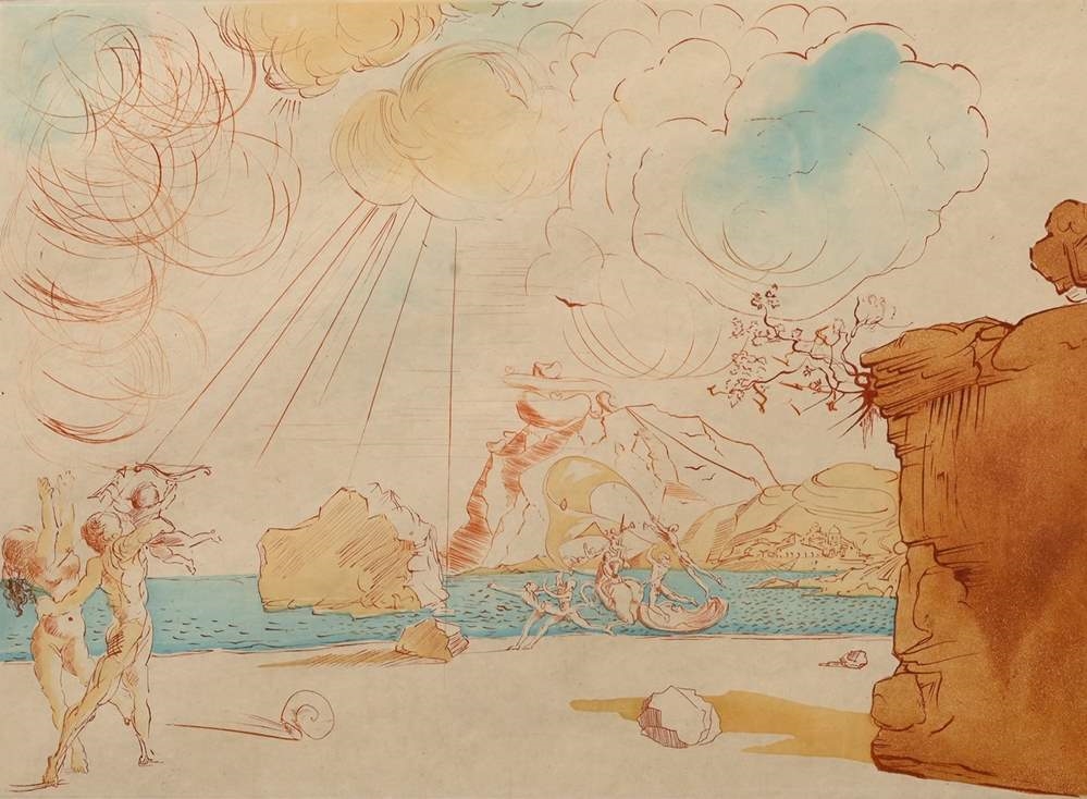 Dalí Salvador | Plage de Cadaqués (1967 - 1968) | Compare similar ...
