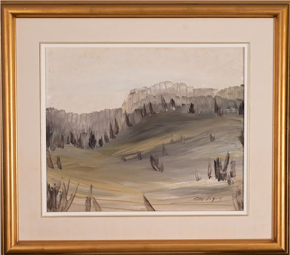 Gilles Jacques | Grey landscape | MutualArt