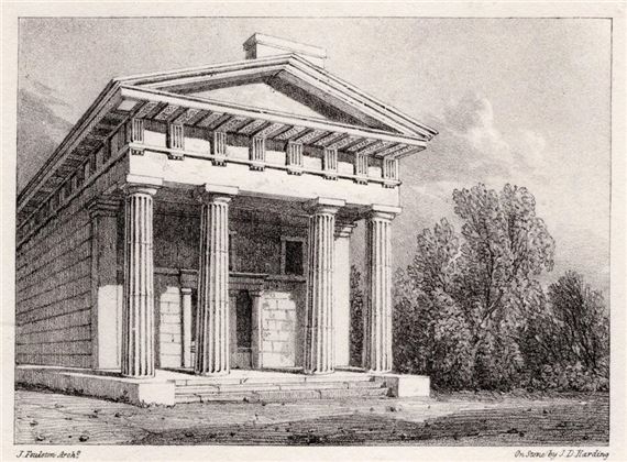 James Duffield Harding | Athenaeum, Plymouth (1842) | MutualArt