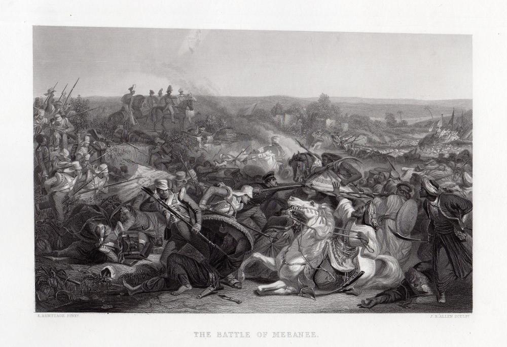 Edward Armitage | The Battle of Meeanee (1855) | MutualArt