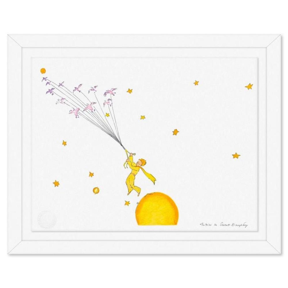 Antoine de Saint-Exupéry | The Little Prince Flying Away | MutualArt