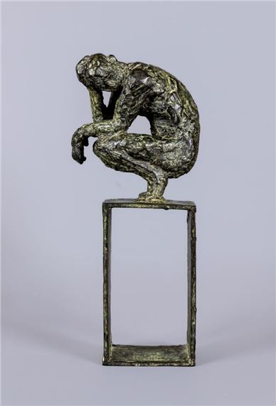 Laurence Edwards | Crouching Man (2017) | MutualArt