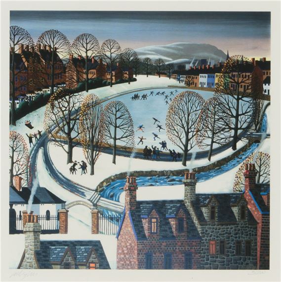 George Callaghan | WINTER SKATING | MutualArt