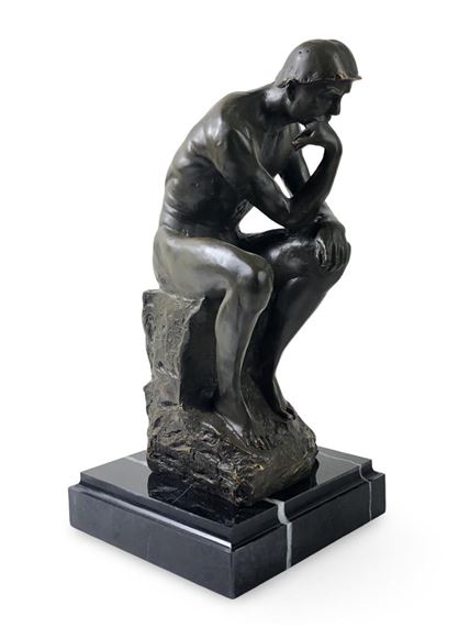 Auguste Rodin | The Thinking Man | MutualArt