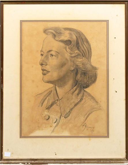 Geoffrey Mainwaring | JOAN PORTRAIT (1950) | MutualArt