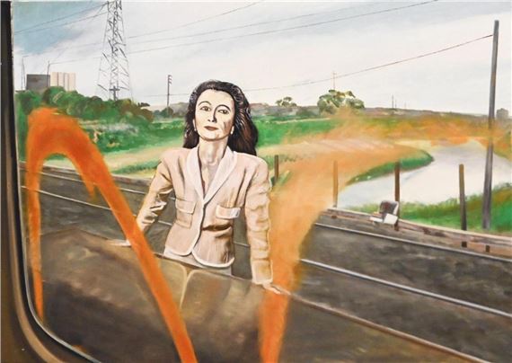 Stephen Hennessy | LADY FROM TRAIN (1990) | MutualArt