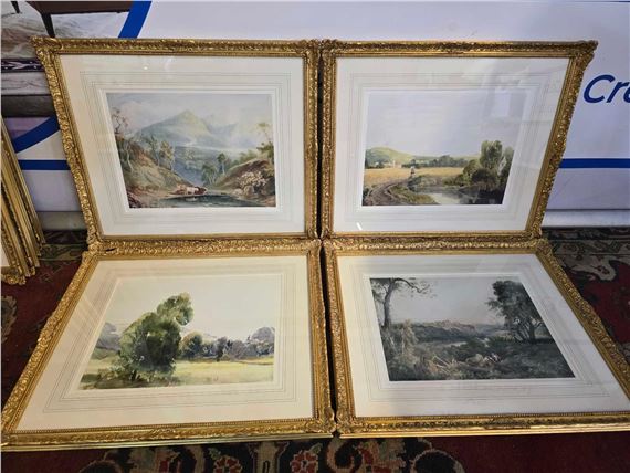 Peter de Wint | A set 4 x Landscapes after Peter de Wint | MutualArt