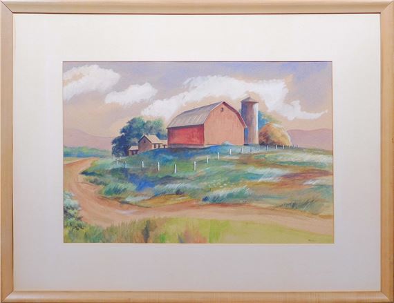 Miller | Red Barn | MutualArt