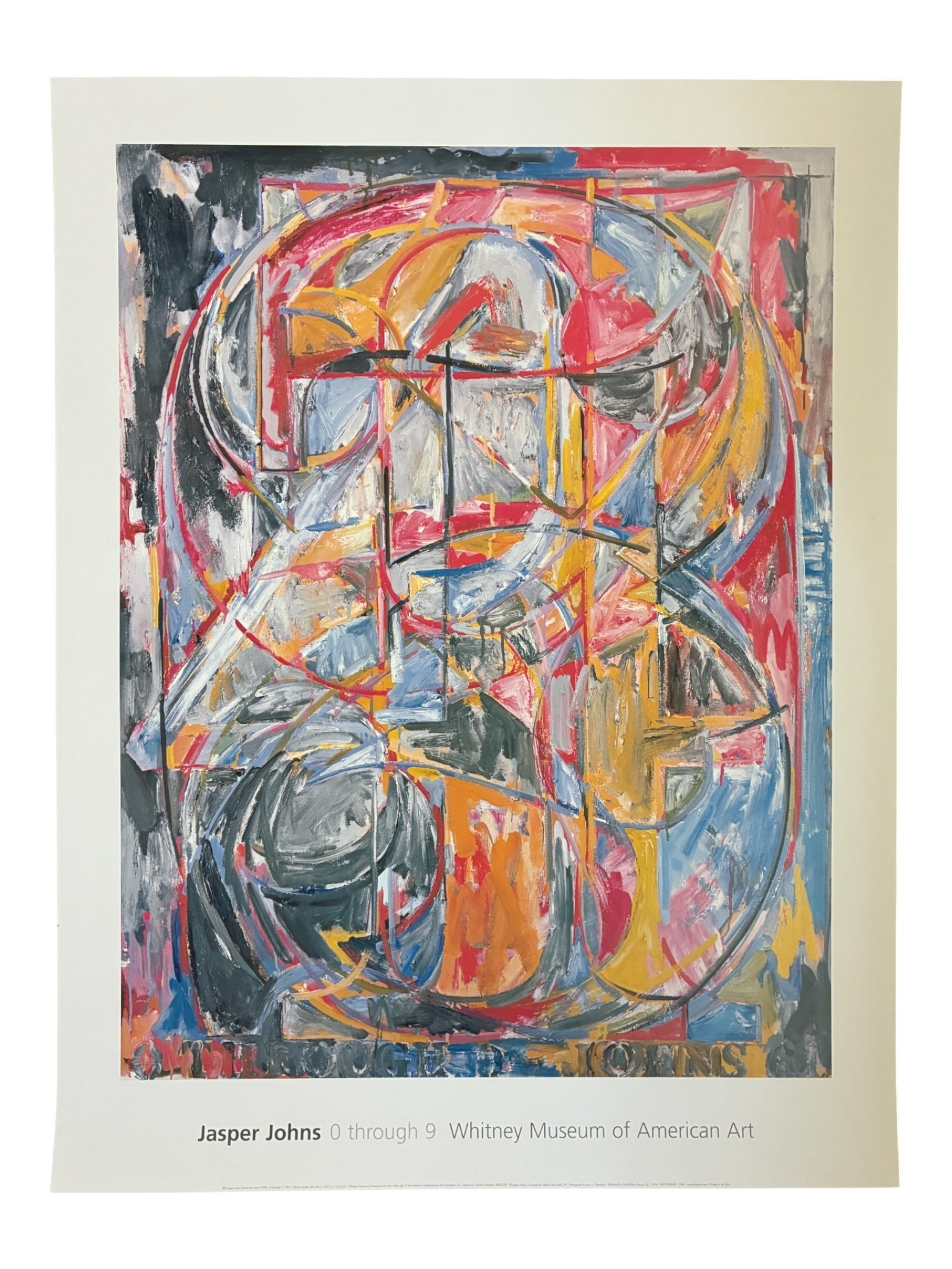 Jasper Johns | 0 Through 9 (2004) | MutualArt