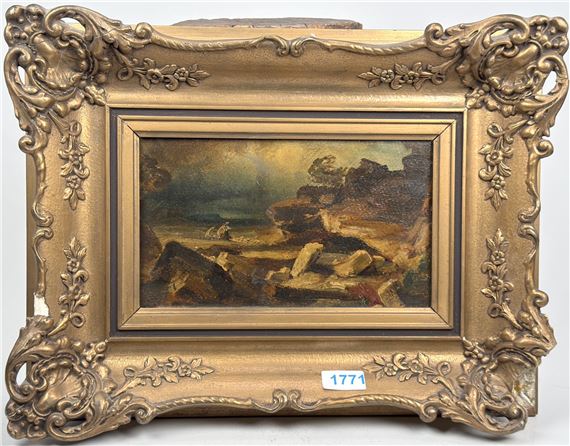 August Seidel | Steinbruch (1820) | MutualArt