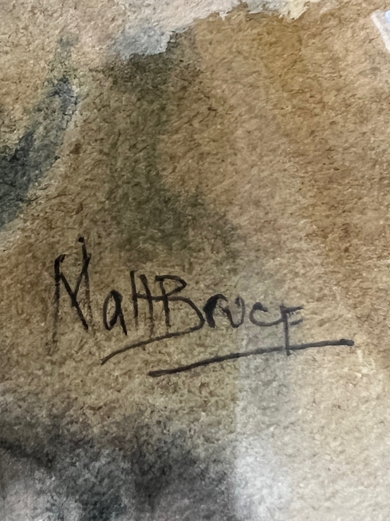 Matt Bruce | Winding River by Trees | MutualArt