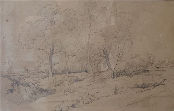 John Sell Cotman | A Clump Of Trees | MutualArt