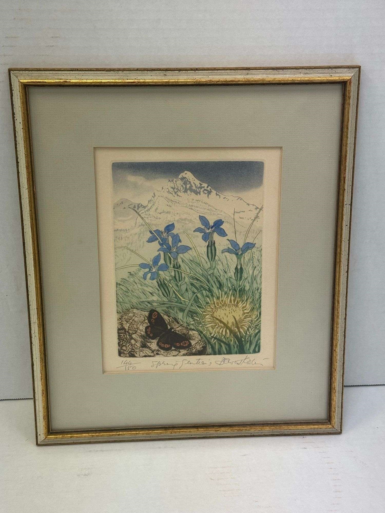 David Koster | Spring Gentians (2014) | MutualArt
