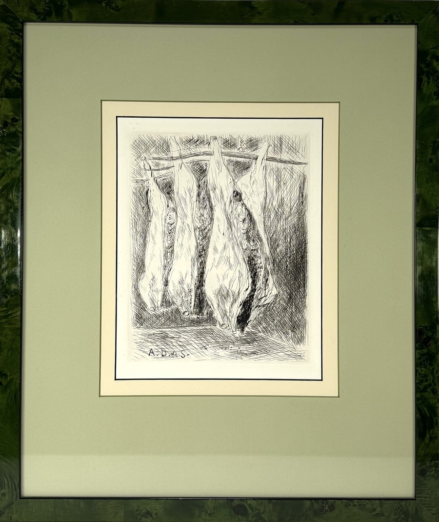 André Dunoyer de Ségonzac | De glorie van Parijs: La Boucherie (1937 ...