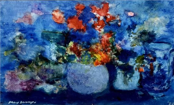 Kees Verwey | Bloemenstilleven (1988) | MutualArt