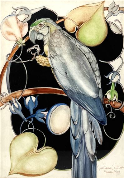 Giovanni Contarini | Deze gouache en inkttekening van Giuliana ...