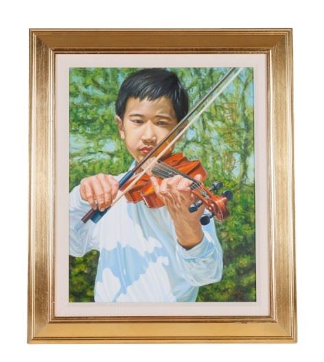 Greg Barkley | Young Violin Player | MutualArt