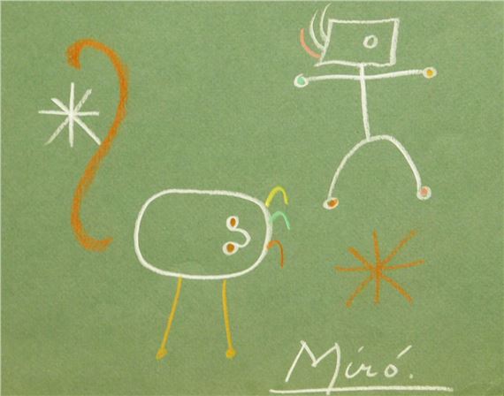 Joan Miró | Surreal Drawing | MutualArt