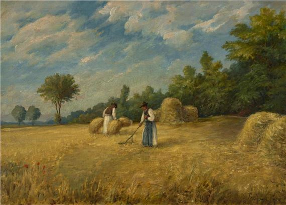 Gyula Tornai | Harvest Scene | MutualArt
