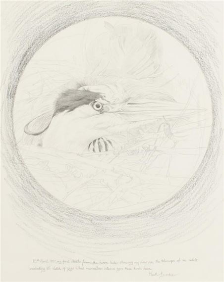 Keith Brockie | Heron | MutualArt