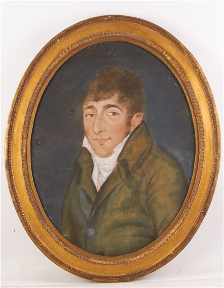 French School, 19th Century | Early 19thC French Portrait of Young Man ...