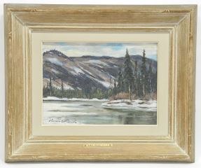 Thomas H. Garside | Frozen Lake | MutualArt