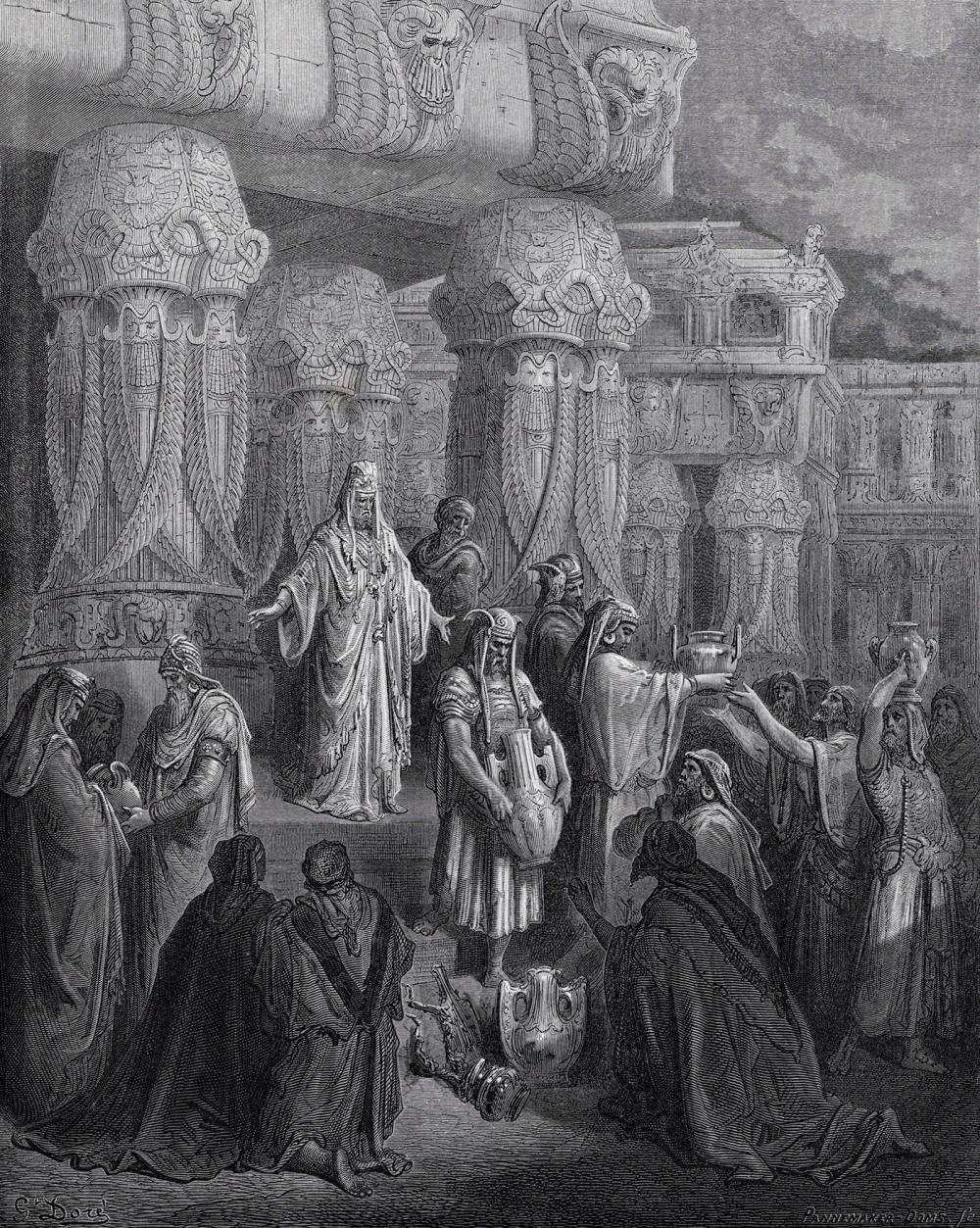Gustave Doré | Proclamation of Cyrus (1880) | MutualArt