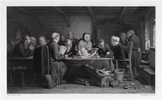 George Bernard O'Neill | The Foundling (1864) | MutualArt