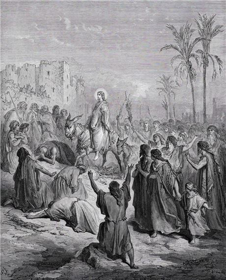 Gustave Doré | The Triumphal Entry (1880) | MutualArt