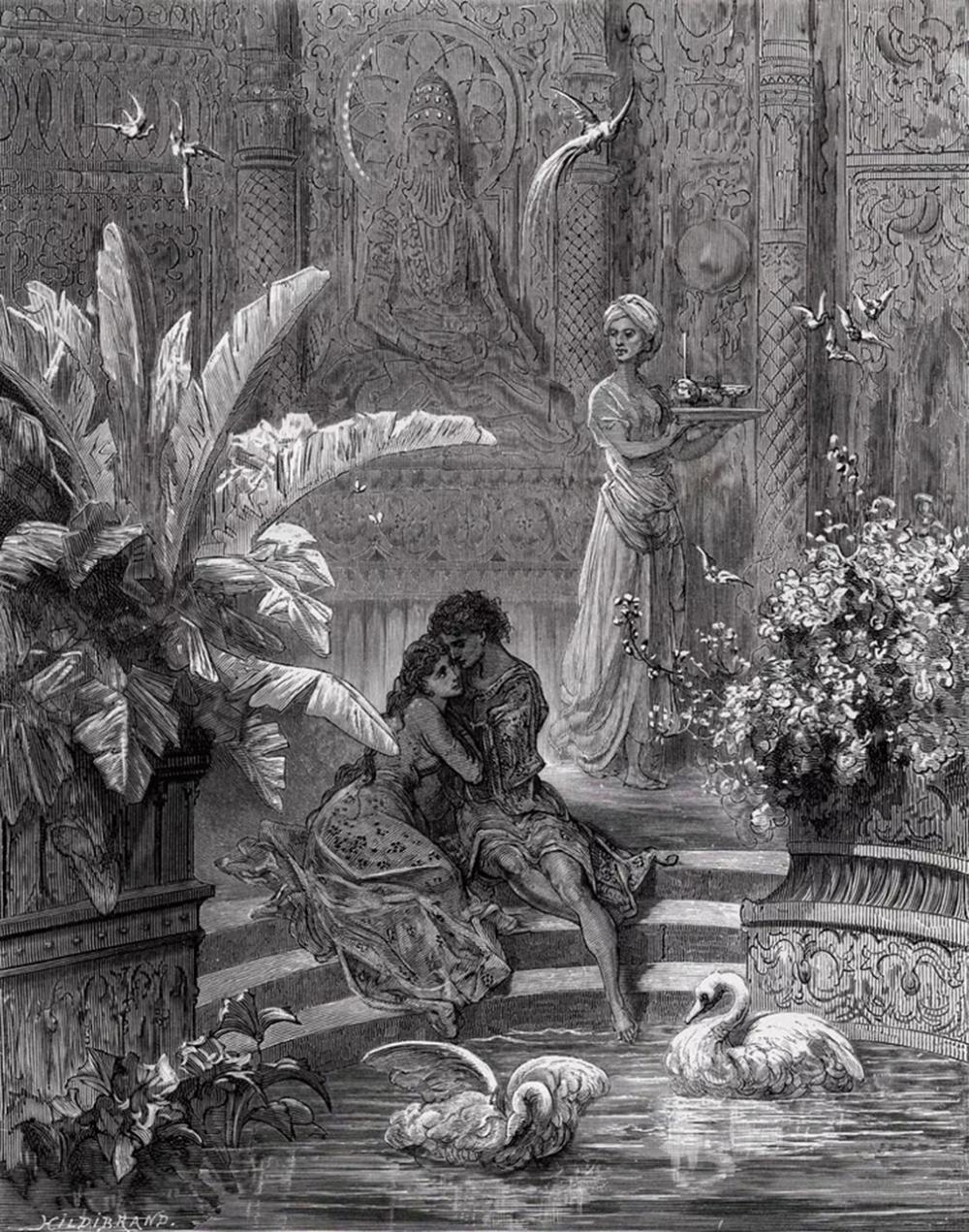 Gustave Doré | Angelica & Medoro (1880) | MutualArt