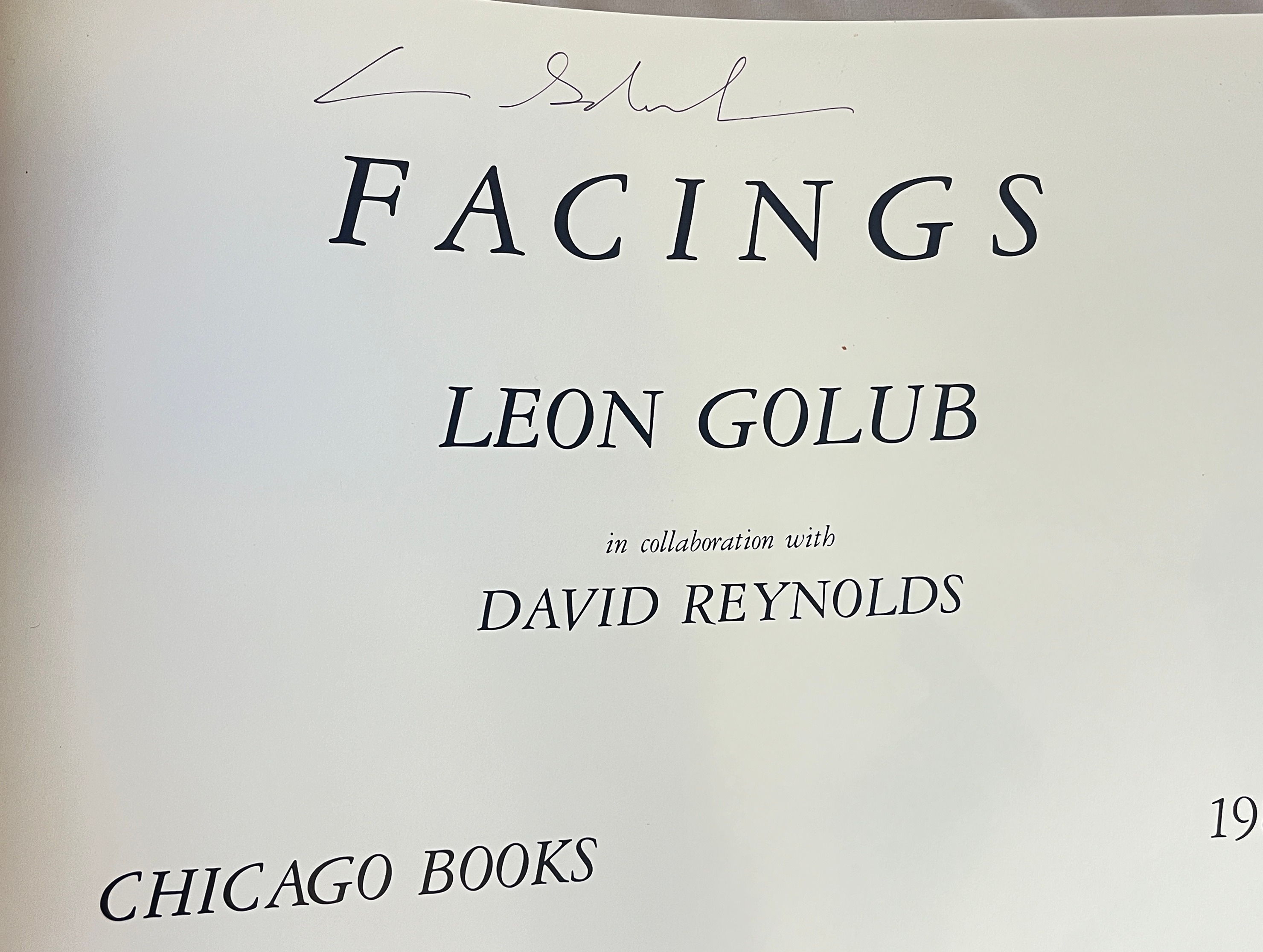 Leon Golub | Facings (1986) | MutualArt