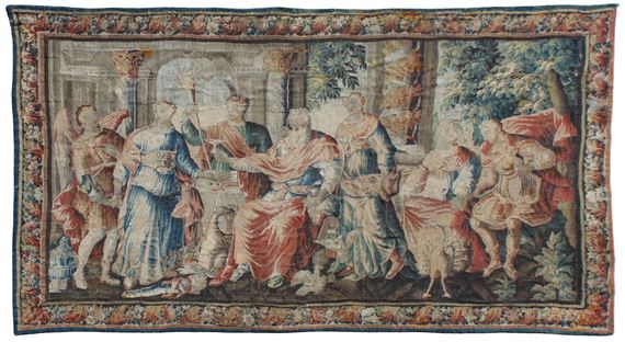 Flemish School 17th Century | Flemish mythological tapestry | MutualArt
