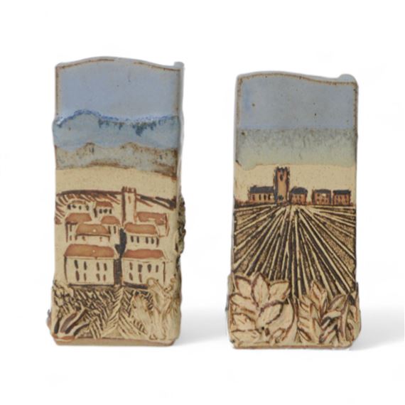Robin Gough | vases of rectangular chimney vase | MutualArt