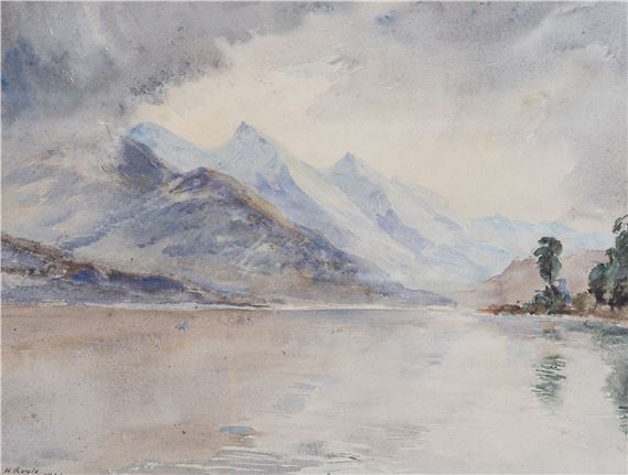 Herbert Royle | Scottish Loch (1926) | MutualArt