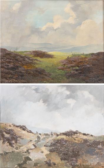 Lewis Creighton | Sheep in the Moors | MutualArt