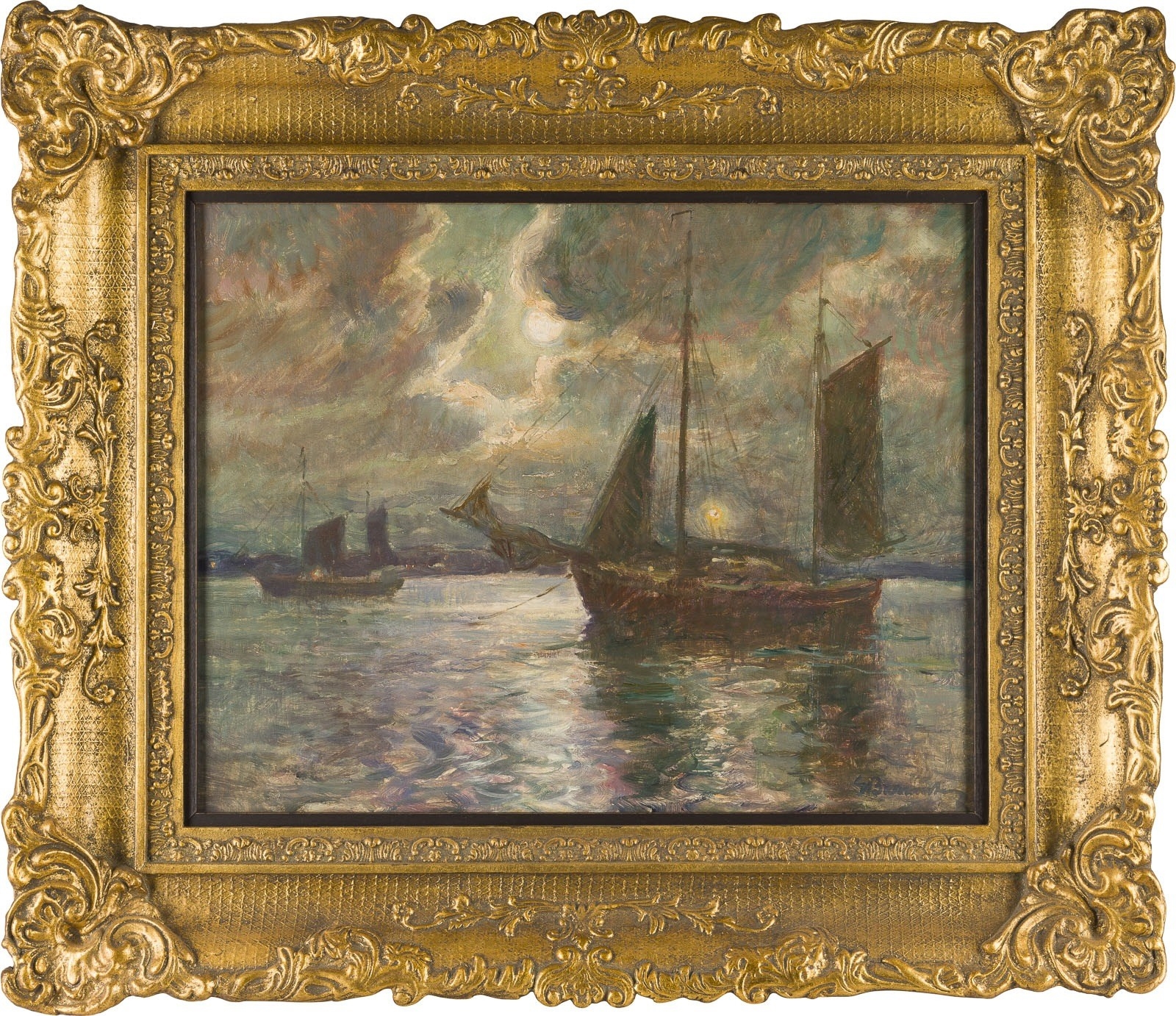 Georg Burmester | MOONLIT NIGHT | MutualArt