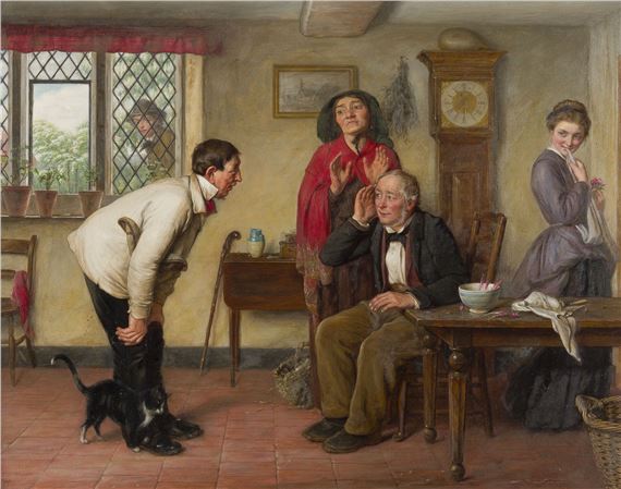 William Gale | THE CONVALESCENT (1862) | MutualArt