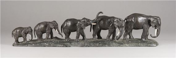 Julius Paul Schmidt-Felling | ELEPHANT FAMILY | MutualArt