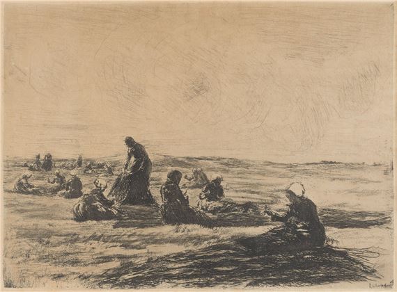 Max Liebermann | NET-MENDERS (1894) | MutualArt