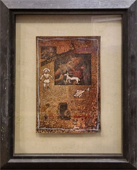 Didier Chenu | CHENU Didier, after Black leads to color Mixed media on ...