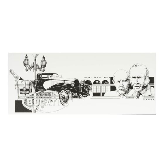Larry Roland Crane | Bugatti - Schlumpf Brothers | MutualArt