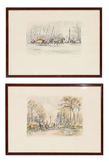 Joseph-Marie Armand le Tournier | Vossenjacht | MutualArt