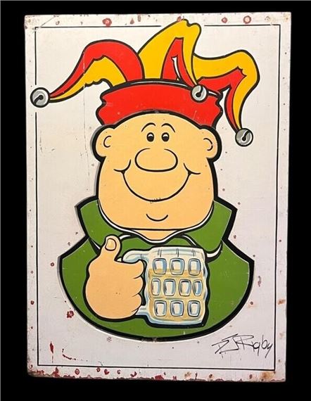 Pablo Picasso | TWO SIDED WOODEN ART CHARACTER | MutualArt