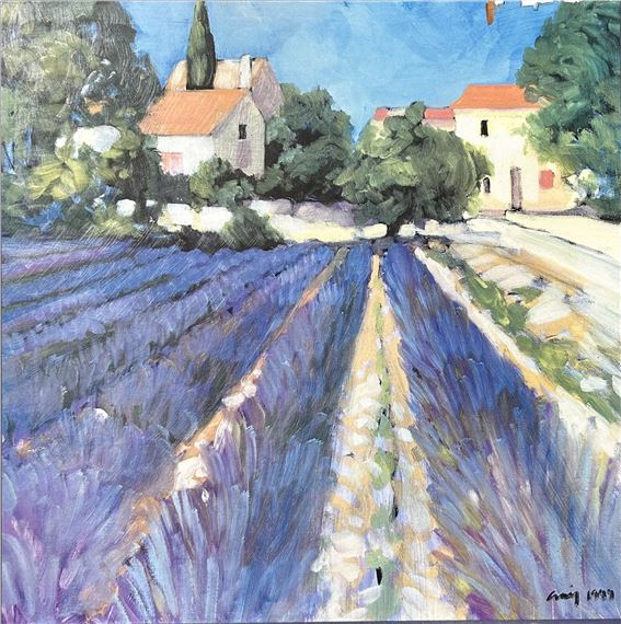 Philip Craig | Lavender Fields | MutualArt