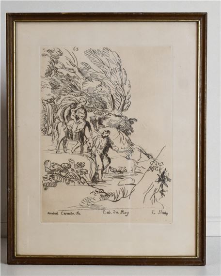 Anne-Claude-Philippe de Caylus | The flight into Egypt (18th Century ...