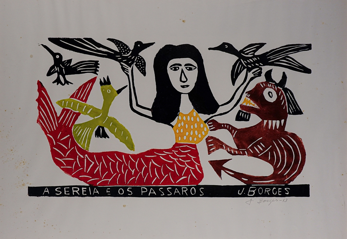 Borges José Francisco | A sereia e os pássaros (2013) | Compare similar artworks | MutualArt
