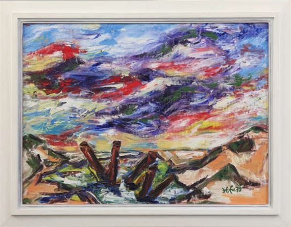 Heinrich Everding | Strand und Himmel (1979) | MutualArt