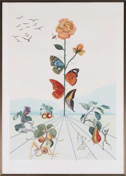 Dalí Salvador | Flordali (1981) | Artwork performance at auction ...