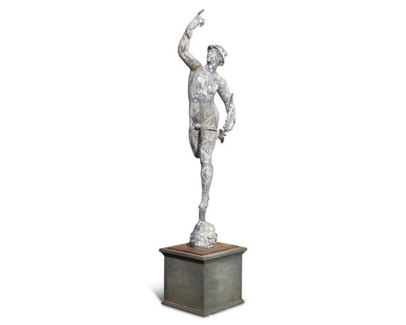 Giambologna | A Cast Zinc Statue of Mercury (Early 20th Century ...